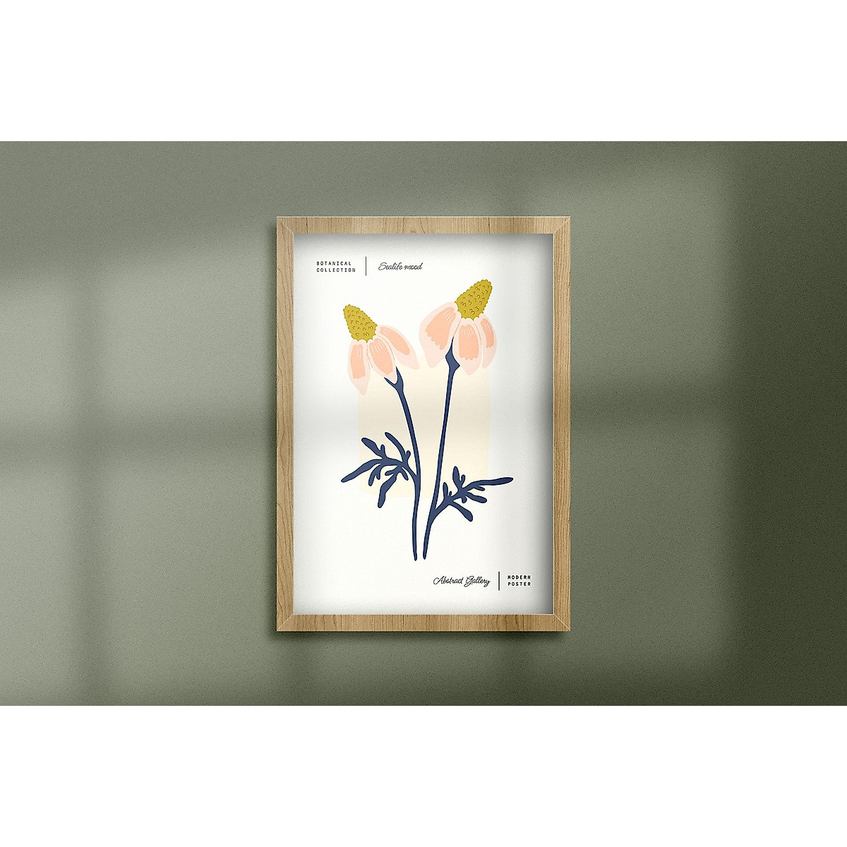 Flower Wall Art - Botanical Print Set of 8 - Abstract Canvas Floral Painting for Bedroom, Living (18×24inch-Unframed)