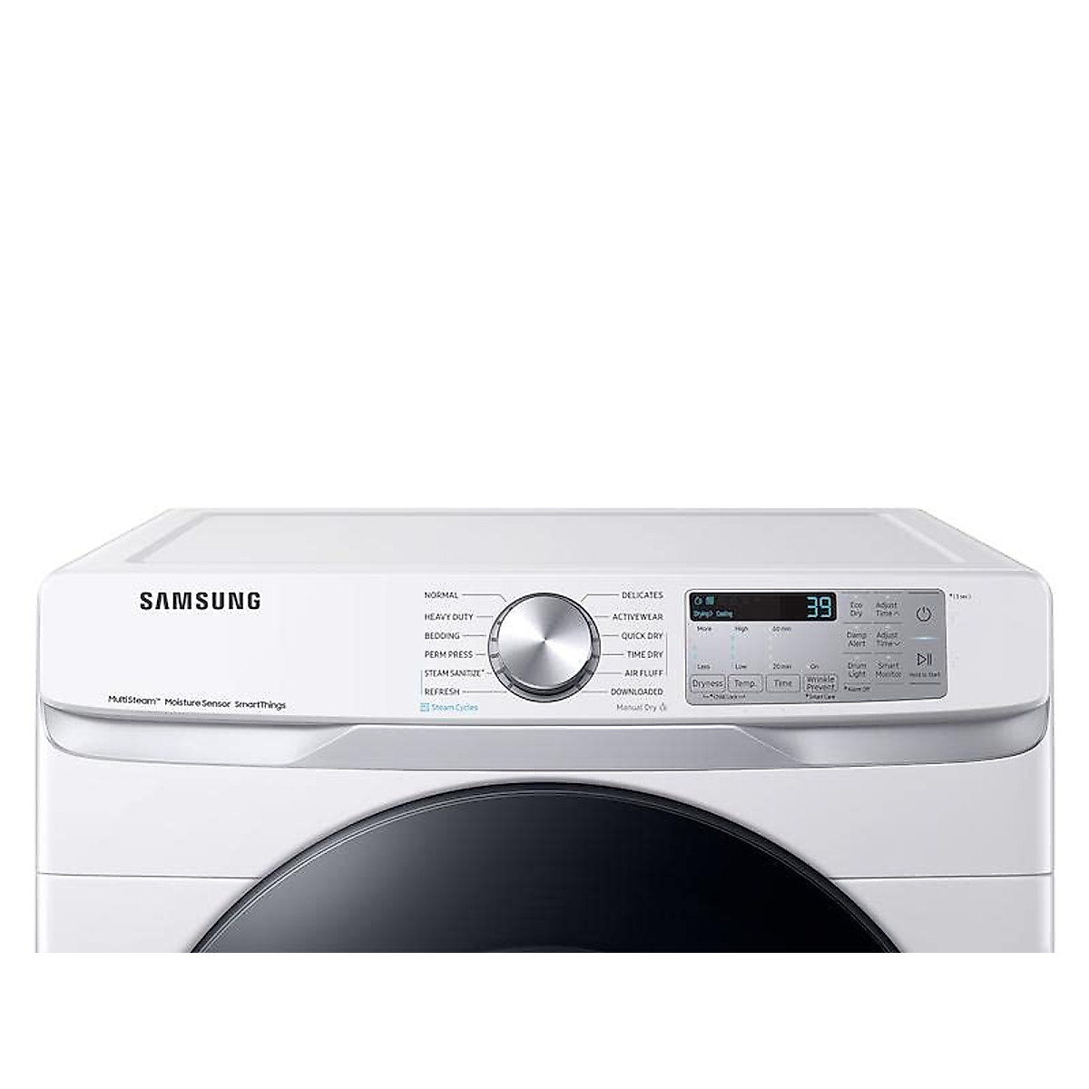 SAMSUNG DVG45B6300W 7.5 cu. ft. Smart Gas Dryer with Steam Sanitize+ in White
