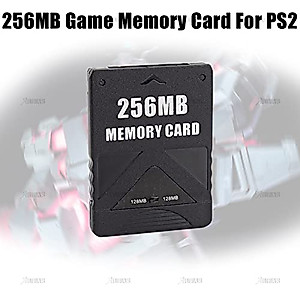 AUEAR, High Speed Game Memory Card Compatible with Sony Playstation 2 PS2 Consoles Game (256MB, 1 Pack)