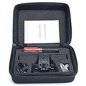 2.5X Binocular Loupes DY-109 Clip-on Type Magnifier Optical Glass