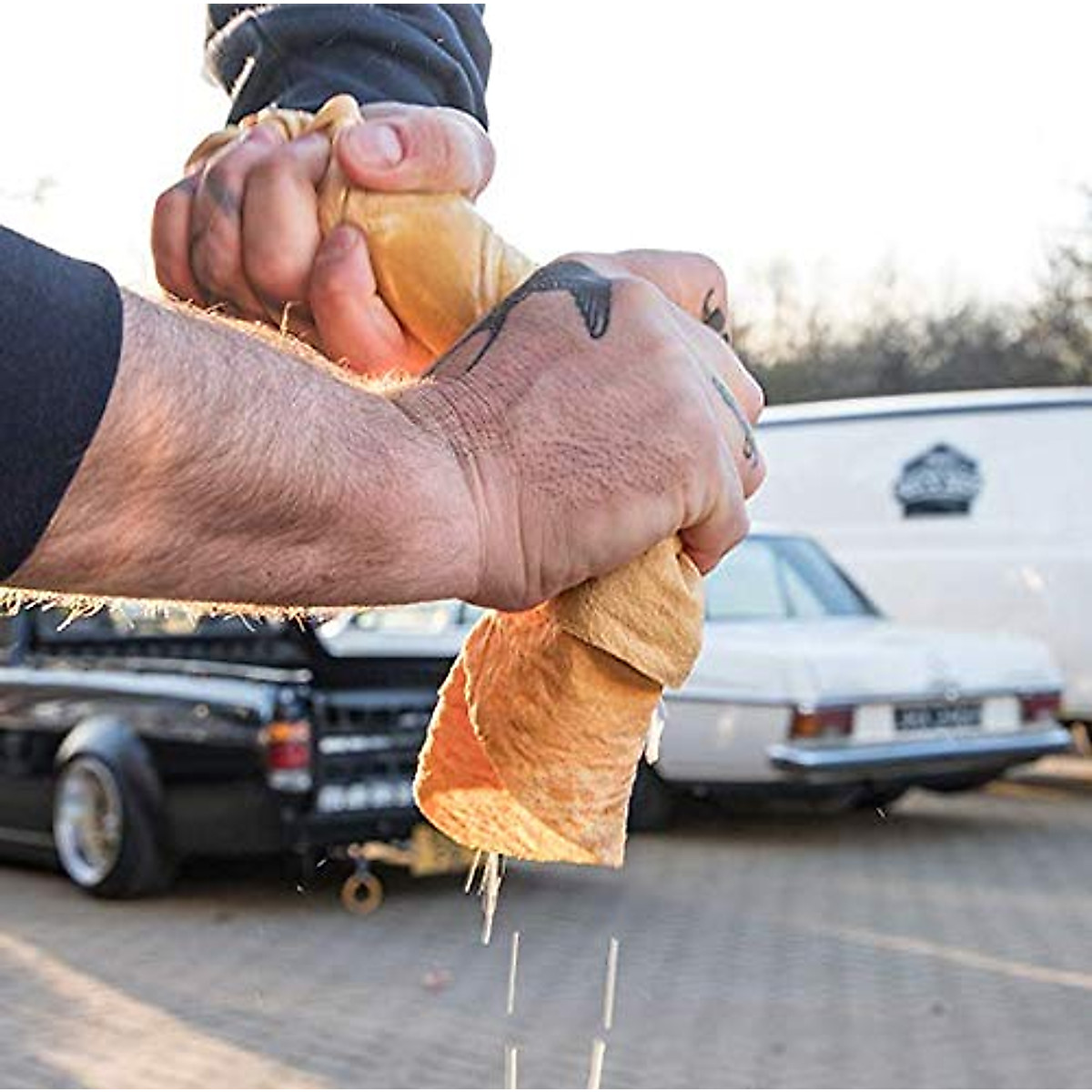 Meguiar's Super Thick Natural Chamois, 4' Square