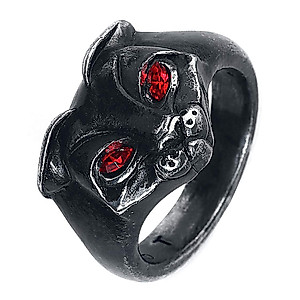 Alchemy Gothic Feline Fantasy Egyptian Cat Warrior Bastet Goddess Ring - Size N/7