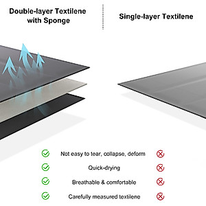 PURPLE LEAF Outdoor Chaise Lounge Set of 2 Aluminum Patio Lounge Chair with Wheels and Side Table Pool Chaise Lounge Chair for Outdoor Backyard Poolside Grey