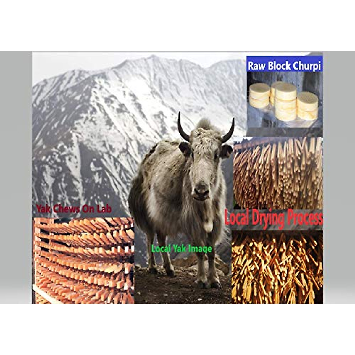 Snow Hill Natural Himalayan Yak Milk Cheese Dog Chews Small 3 Pcs Pack Long Lasting, Odor Stain Gluten GMO Free Protein Rich Yaky Treats Improved Oral Health - Yaky Cheese Treats of Himalayas, Nepal