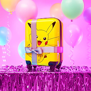 Pokemon Kids Suitcase with Wheels Luggage Bag for Boys and Girls Carry On Travel Bag with Handle Small Suitcase with Wheels Kids Holiday Essentials