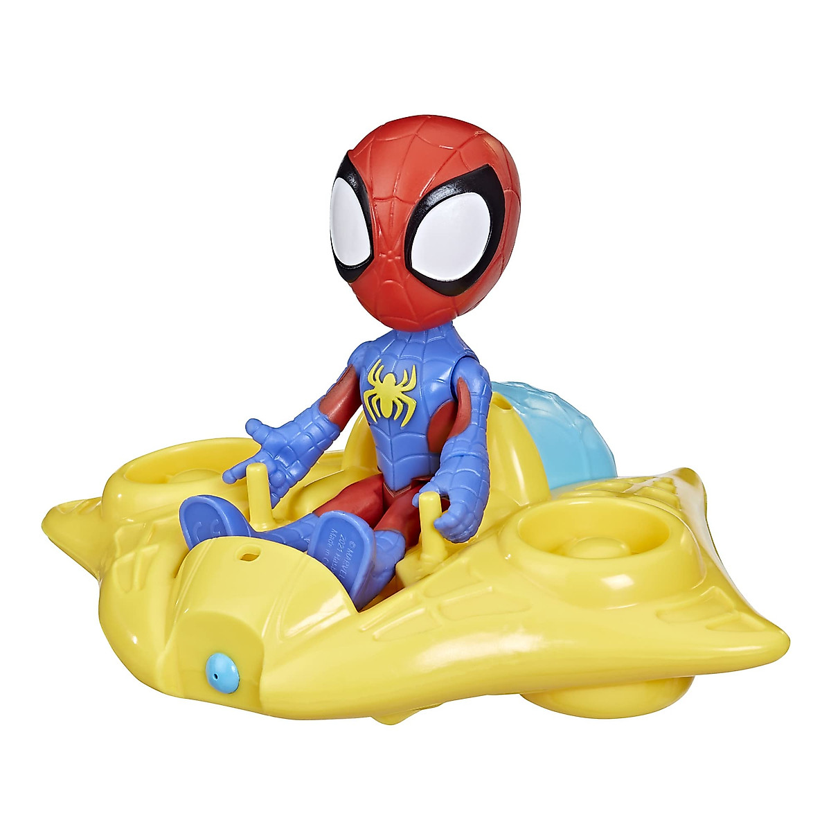 Marvel Spidey and His Amazing Friends Spidey Water Web Raft, Preschool Water Toy with Spidey Action Figure for Kids Ages 3 and Up