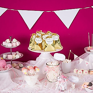 BEAVOING Pack of 100 4"x 6" Heavy Duty Gold Drawstring Organza Jewelry Pouches Wedding Party Christmas Favor Gift Candy Chocolate Bags