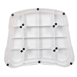 QIRG Shower Stepping Stool, 4 inches Stackable Non Slip Sturdy Removable Portable Bath Step Stool Heavy Duty Child Footstool Toddler Safety Steps with Rubber Foot Pad for Kitchen, Bathroom, Toliet