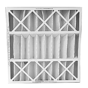 Honeywell FC100A1011-20" x 20" x 4" Pleated Air Filter, MERV 11 Bundle with Same Day Supply Filter Change Reminder (2)