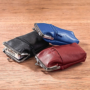 Buxton Heiress Pik-Me-Up Framed Case, Black