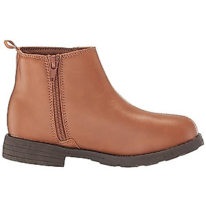 Carter's Lena Boot, Tan, 3 US Unisex Big Kid