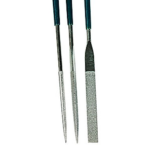Wheeler Professional Gunsmithing File Set with Roll Up Storage Case for Firearm Maintenance
