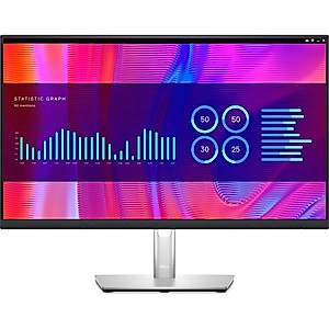 Dell P2423DE 23.8" QHD WLED LCD Monitor - 16:9 - Black, Silver
