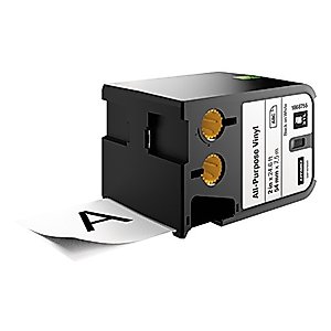 DYMO 1868755 All-Purpose Labels for DYMO XTL Label Makers, 2" - Black on White