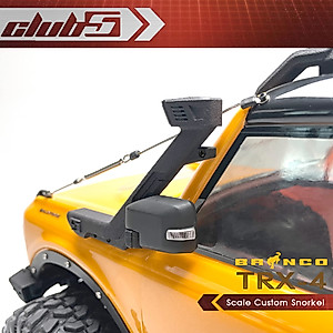 Club 5 Racing Scale Custom Snorkel for TRX-4 2021 Bronco