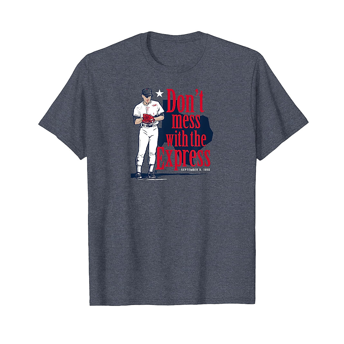 Nolan Ryan - Don't Mess With The Express - Texas Baseball T-Shirt