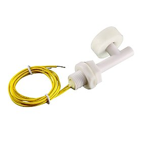 Taidacent 5 Pcs PP Polypropylene Float Switch Water Level Sensor Liquid Level Switch Low Pressure Side Mounted Right Angle Float Switch for Water Tanks Pumps Ponds Basement Alarms and Boats