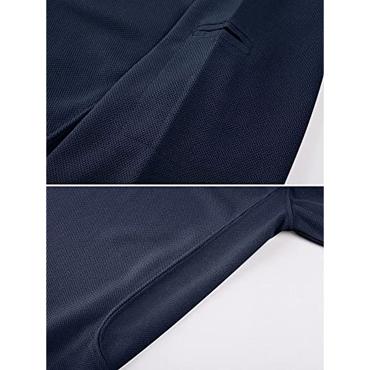 MAGCOMSEN Polo Shirts for Men T Shirts Golf Shirts Fishing Shirts Military Shirts Tactical Shirt Short-Sleeve Work Polo Performance Quick Dry Jersey Polo Shirt