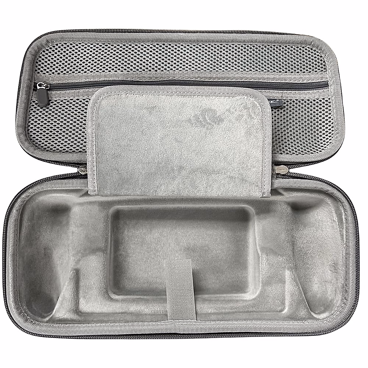 AZURAOKEY Compatible with PS Portal Accessories, Handheld Game Consoles EVA Hard Carrying Case and 9H Hardness Tempered Glass Screen Protector for Playstation 5 Portal Accessories