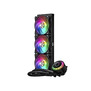 Cooler Master MasterLiquid ML360R ARGB Close-Loop AIO CPU Liquid Cooler, Dual Chamber Pump, 360mm Radiator, MF120 PWM, AMD Ryzen AM5/AM4/Intel LGA1700*/1200 (MLX-D24M-A20PC-RP)