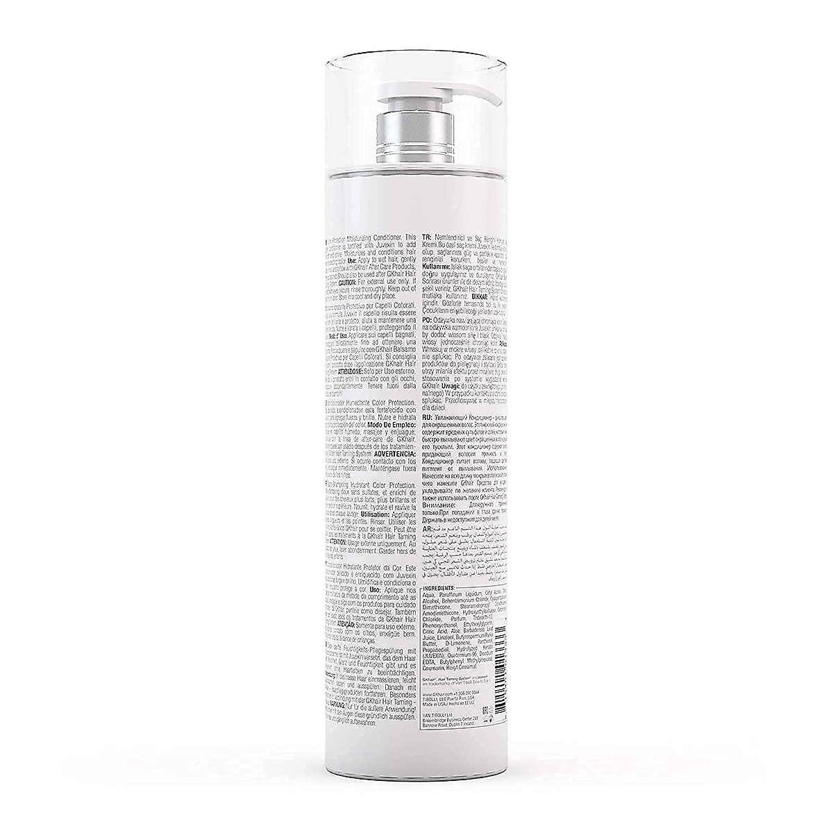 GK HAIR Global Keratin Moisturizing Shampoo & Conditioner 1000ml - Serum - 100% Pure Organic Argan Oil 1.69 Fl Oz