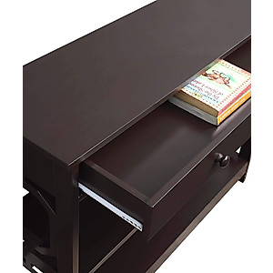 Convenience Concepts Omega 1 Drawer Console Table, Espresso