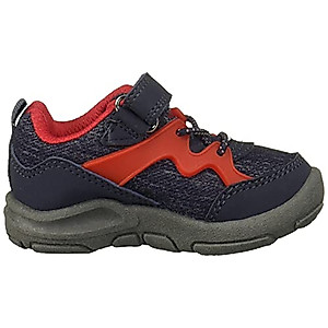 OshKosh B'Gosh B'Gosh Everplay Wizard Kids’ Tennis Shoes Boys’ Sneakers, Navy/Red, 4 Toddler