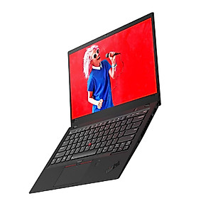 Lenovo ThinkPad X1 Carbon 5th 14" FHD Laptop, Intel Core i7-6600U 2.6GHz Up to 3.4GHz, 8GB RAM, 256GB SSD, Webcam, Backlit Keyboard, Fingerprint, Windows 10 Pro (Renewed)