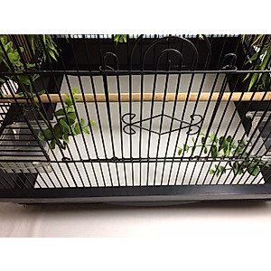 Bird Cage Liners - POLY COATED - Medium Cages - Custom Size - 150 Pre-Cut Sheets - Up To 300 Ft of paper