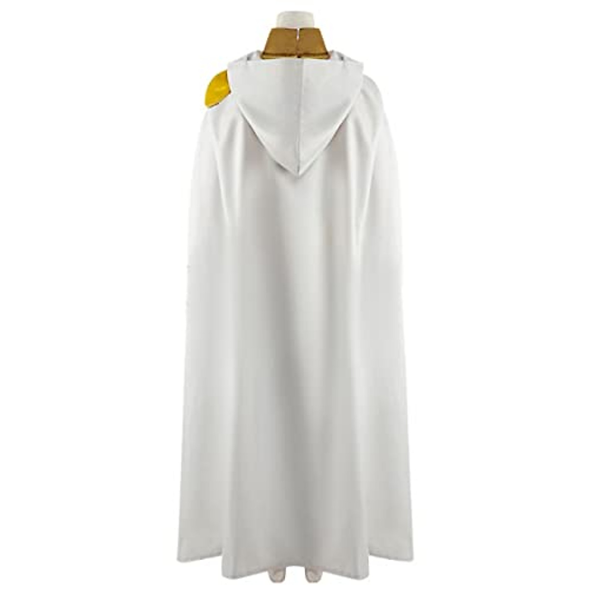 RocailleCos The Owl House Hunter Cosplay Costume Golden Guard Costume with Cloak Outfit for Men (S, gold)