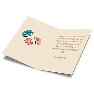 Prime Greetings Anniversary Card For Sister and Brother In Law