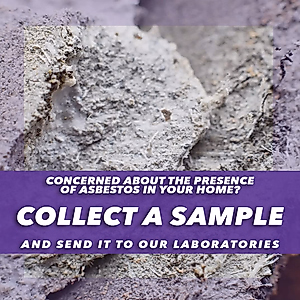 PRO-LAB Asbestos Test Kit - (2 Samples) Emailed Results Within 3 to 5 Business Days - Includes Return Mailer and Expert Consultation. Optional Lab Fee for NVLAP Analysis