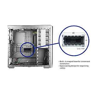 MICRO CONNECTORS 11-Port ARGB Splitter Hub for Fan and Light (S08-12ARGB)