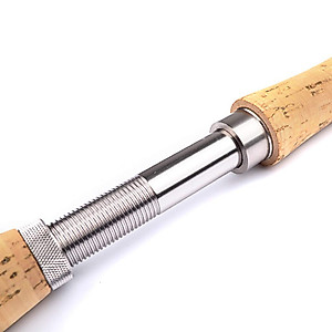 LOVEPET 2.7M 4 Section Carbon Fly Fishing Rod with Soft Cork Handle Fish Tackle 3/4#