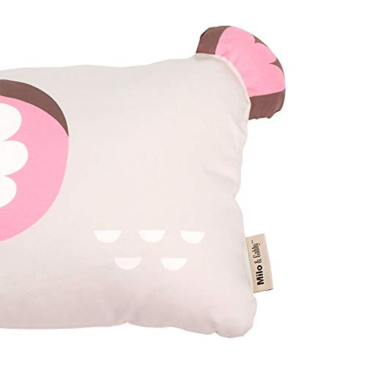 MILO & GABBY Original Animal 3D Toddler Pillowcase for Babies and Kids, 100% Cotton Olive The Koala