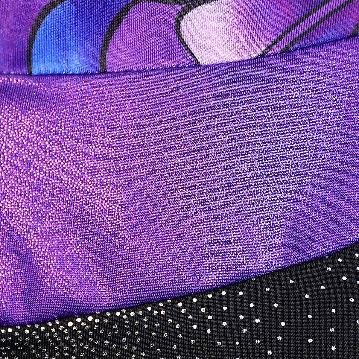 HOZIY Purple Gymnastics Leotards for Girls Sparkly Size 7-8 Years Old Biketards