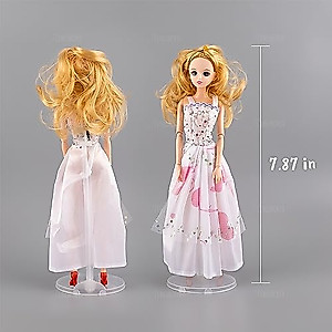 AUEAR, 10 Pack Stands Display Holder Support for 11" to 13" Stent Model Stand Accessories (Transparent)