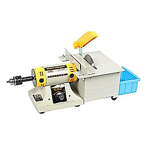 Hengwei Jewelry Rock Polishing Buffer Bench Lathe & Polisher Machine Tool Kits Multifunction Grinder TM-2,110V