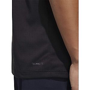 adidas Men's Fast And Confident Tee Black/White Small