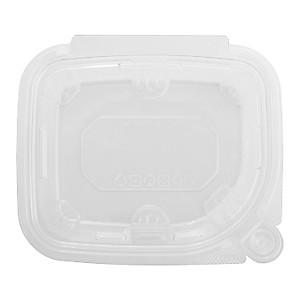 Karat 8oz PET Tamper Resistant Hinged Deli Container with Lid - 200 ct