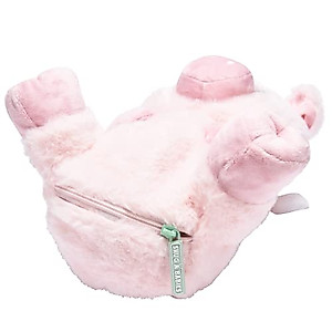 Snug A Babies Pig Stuffed Animal - Mommy Pig Stuffed Animal with 4 Baby plushie Piggies, Fluffy Farm Animal Toy- Squishy Guinea Piglet Stuffed Animal Gift for Kids - Ideal Gifts for Girls