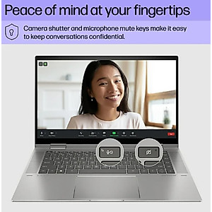 HP Envy x360 2-in-1 Laptop, 15.6" FHD Touchscreen, AMD 6-core Ryzen 5 7530U (> i7-1165G7), 32GB RAM, 1TB PCIe SSD, Wi-Fi 6E, Backlit Keyboard, HDMI, Type C, Windows 11, W/Mouse Pad