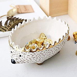 JJ Gifts Hedgehog Bowl/jewelry Holder/Flower Pot Set of 4