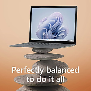 Microsoft Surface Laptop 5 (2022), 13.5" Touch Screen, Thin & Lightweight, Long Battery Life, Fast Intel i5 Processor for Multi-Tasking, 256GB Storage with Windows 11, Platinum