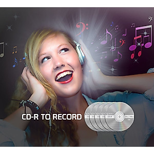 Cellet CD-R 700MB 80 Minute 52X Recordable Blank Disc - (5 Pieces Pack)