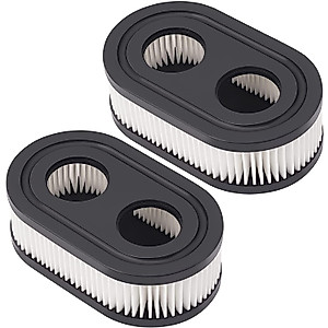 Briggs and Stratton Air Filter 593260 798452-593260 Lawn Mower Air Filter for Briggs and Stratton 550ex 675exi 725exi Series,for Troy Bilt TB110 TB200 TB230 Air Filter Lawnmower and More (2 Pack)