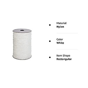 Toolazy Soft Mesh Nylon Trellis Netting Bulk Roll - 6.5 x 350 ft Heavy-Duty Garden Netting for Climbing Plants,Garden Melons Vegetables, Grape Racks, Hydroponic