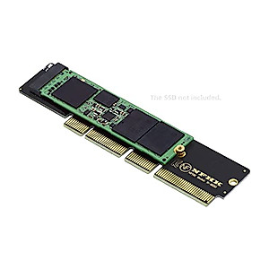 NFHK NGFF M.2 M-Key NVME AHCI SSD to PCI-E 3.0 16X 8X 4X Power Adapter Low Profile Height 3cm for 110mm 80mm SSD 1U Server