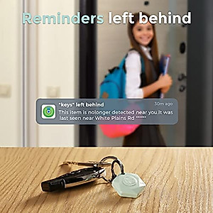 Swissdigital Design Key Finder Locator Works Apple Find My Bluetooth, Tracker Works with Apple Find My for Backpacks, Keys and Personal Items
