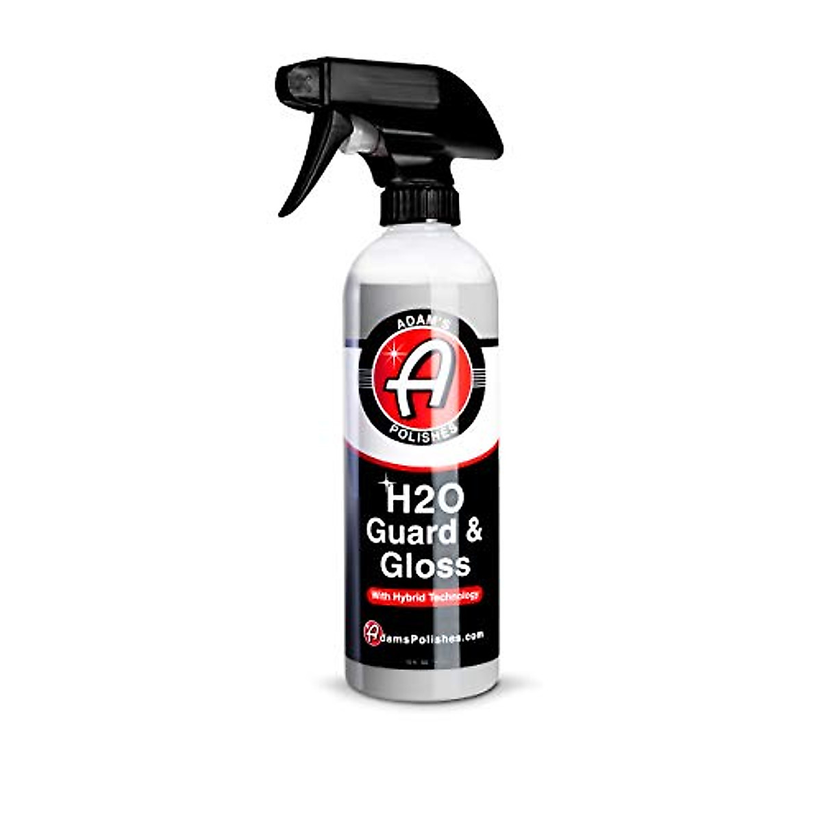 Adam’s H2O Guard & Gloss (16oz) - Car Detailing Hybrid Top Coat Silica Sealant, Car Wax & Polish Quick Detailer | After Car Wash Seals, Shines, and Protects All Exterior Surfaces